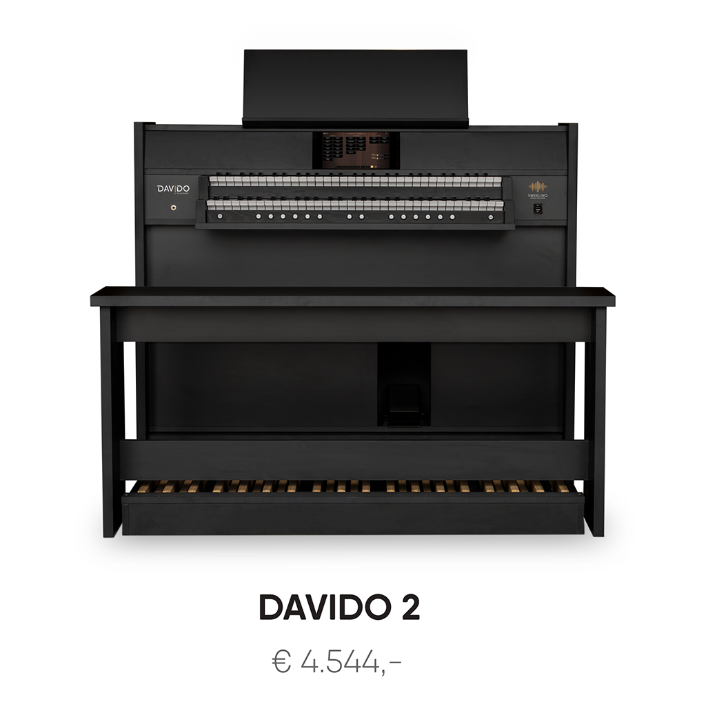 Davido - Functioneel & Authentiek Hauptwerk orgel - Noorlander Orgels